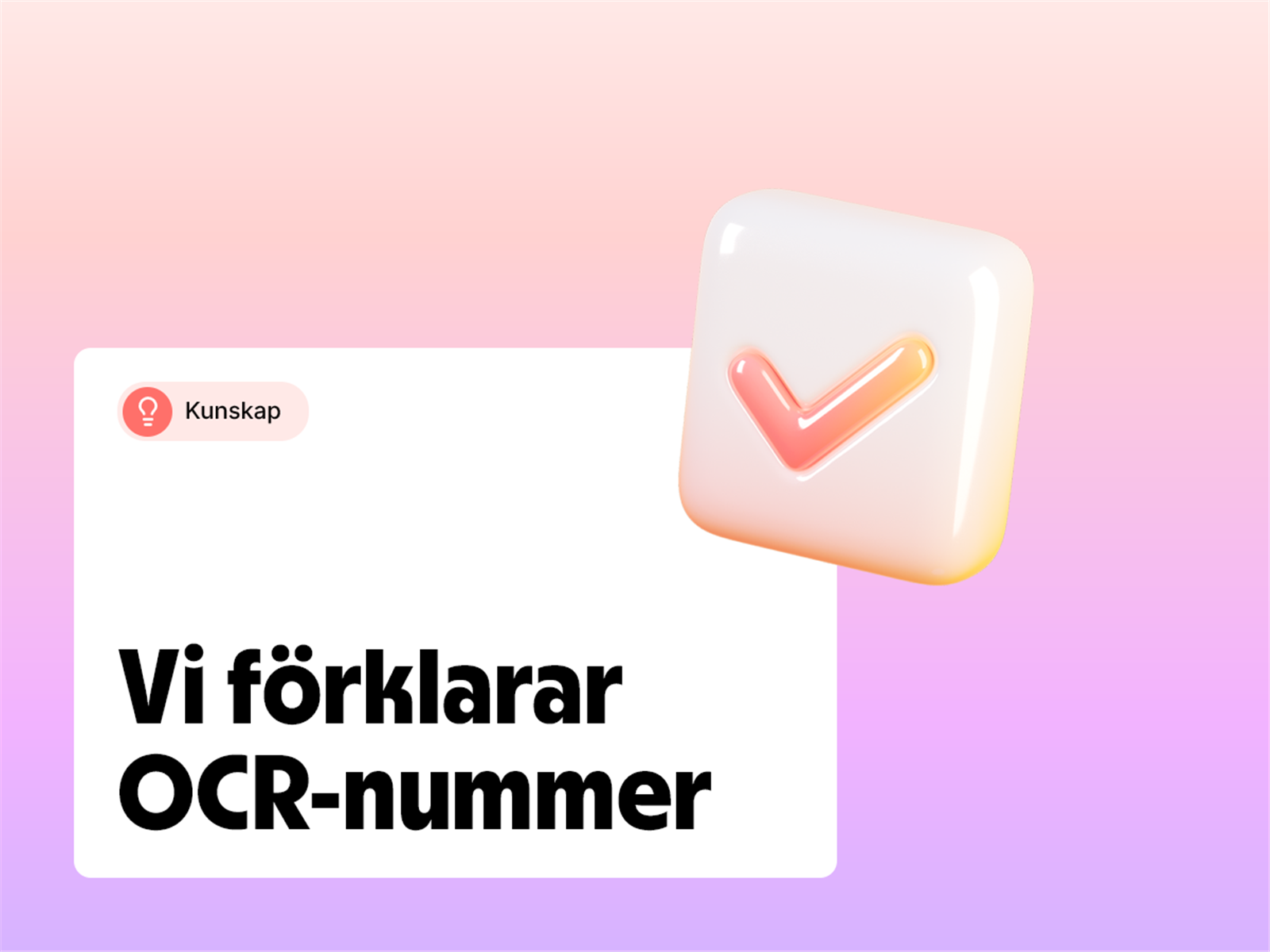 Vad är OCR nummer & var ser man det? Vi förklarar